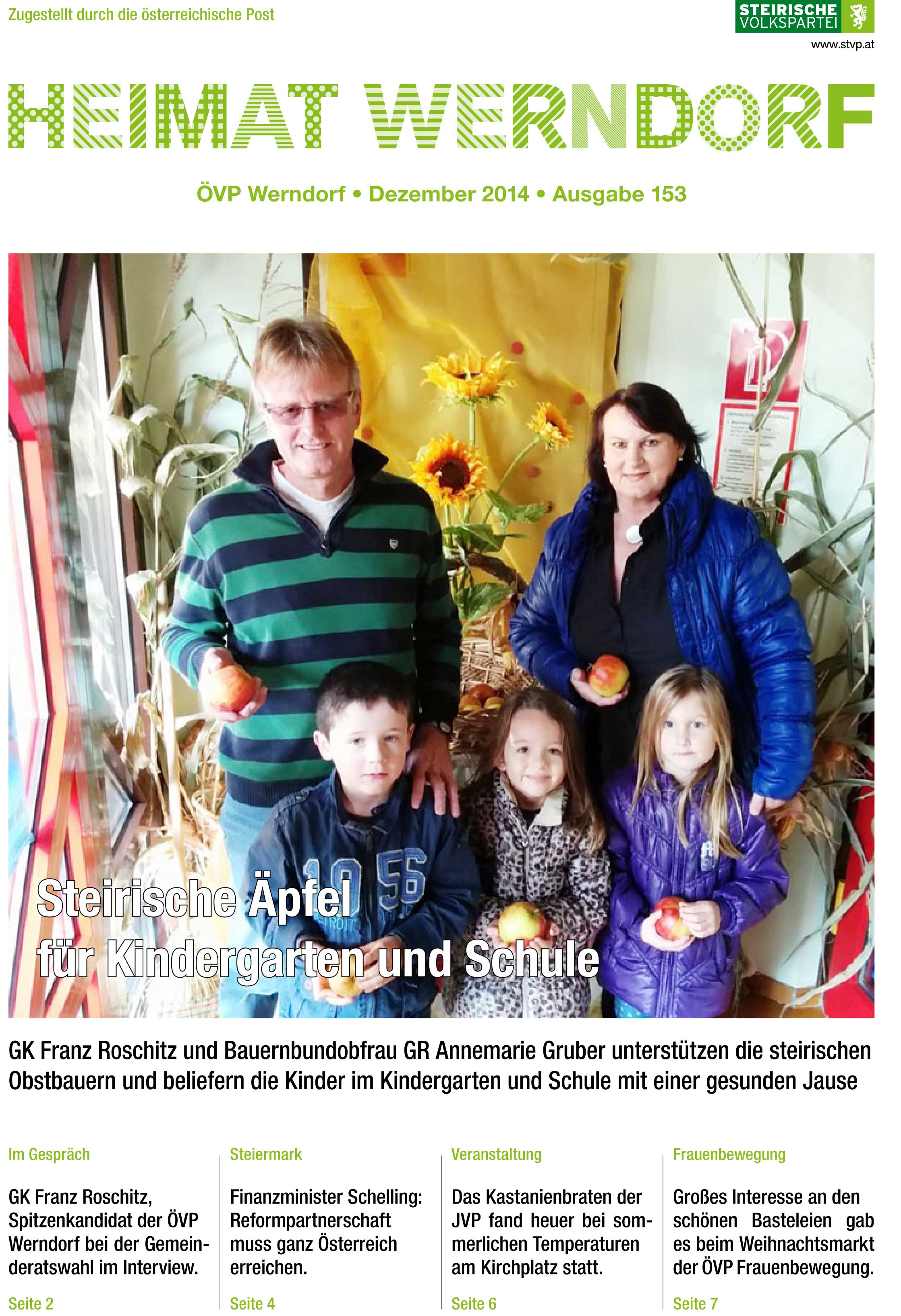 Unsere Heimat - Ausgabe 4/2014 - Werndorf